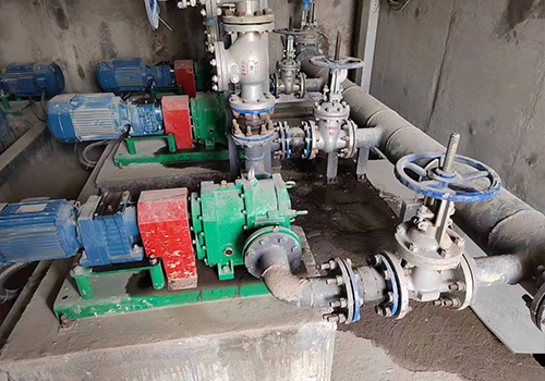 Rotary lobe sludge pump
