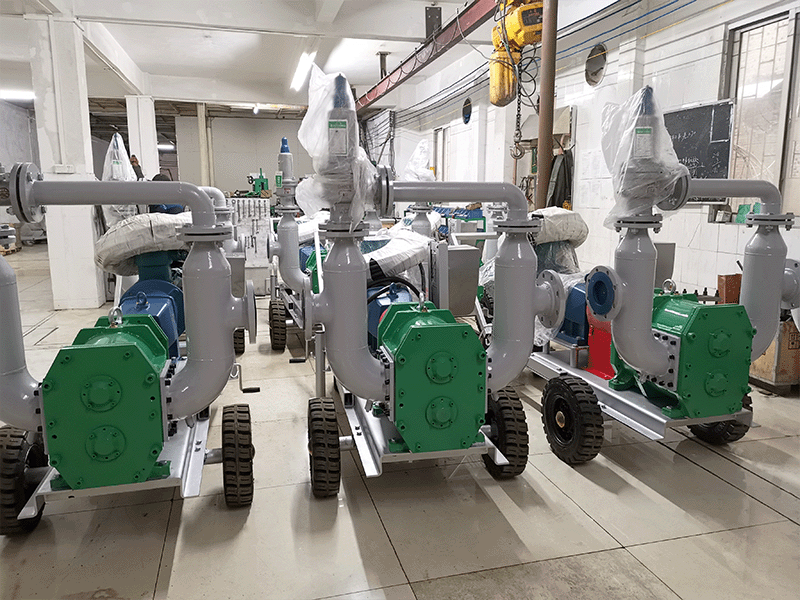 Portable hand cart pump